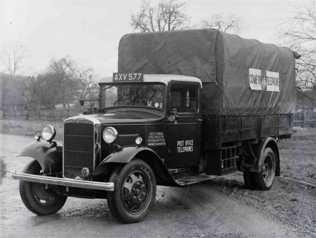 Morris - 30cwt GPO covered wagon -1935